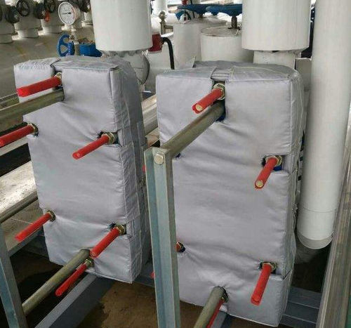 The removable plate heat exchanger insulation jacket