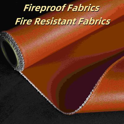 Silicone Coated 960g/m2 Fire Resistant Fiberglass Fabric