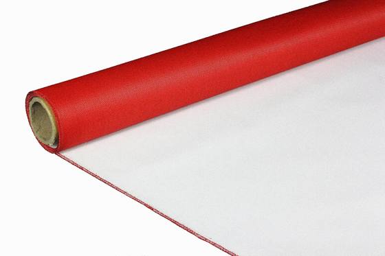 C Glass Polyurethane PU Coated Glass Fabrics For Welding Blanket