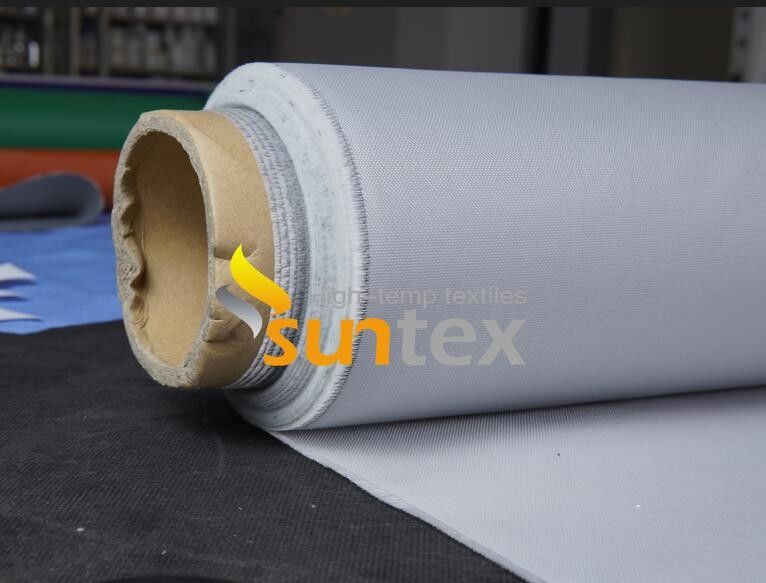 PU Coated Fiberglass Fabric Fireproof Cloth for Camping Tents