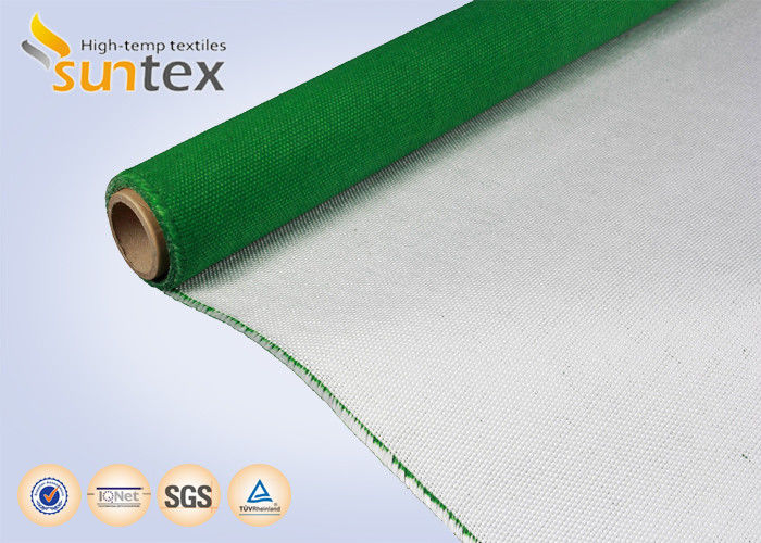 Thermal Insulation PU Coated Fiberglass Fabric / High Heat Resistant ...