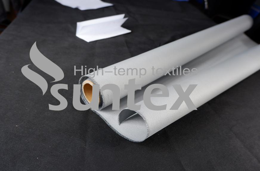 Thermal Insulation Fire Protection Heat Resistant PU Coated Fiberglass ...