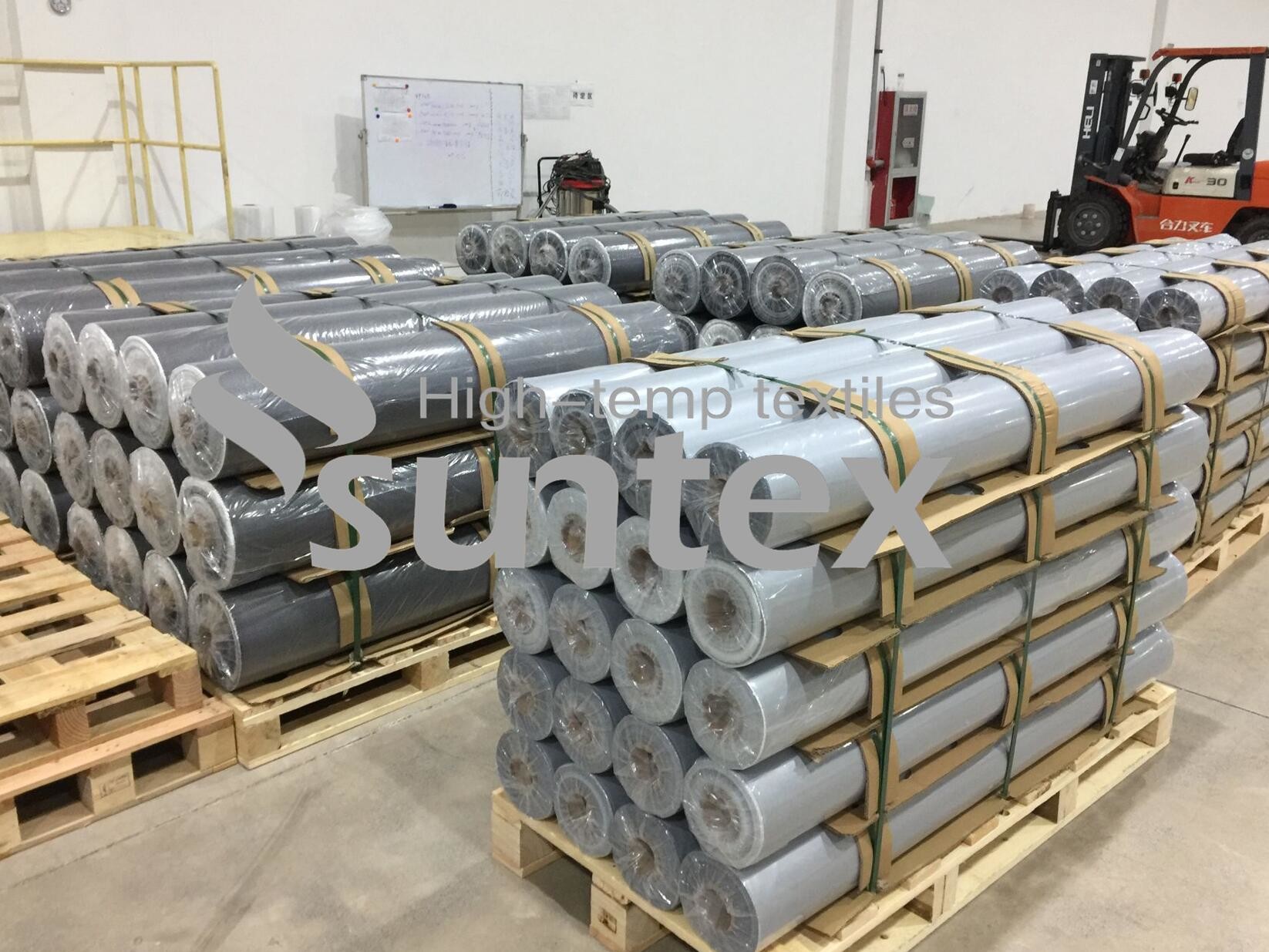 Anti Heat Fire Protection Silicone Rubber Coated Fiberglass Cloth ...