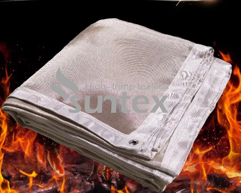 Welding Fire Blanket Protection Industrial Fire Resistant Blanket Spark ...