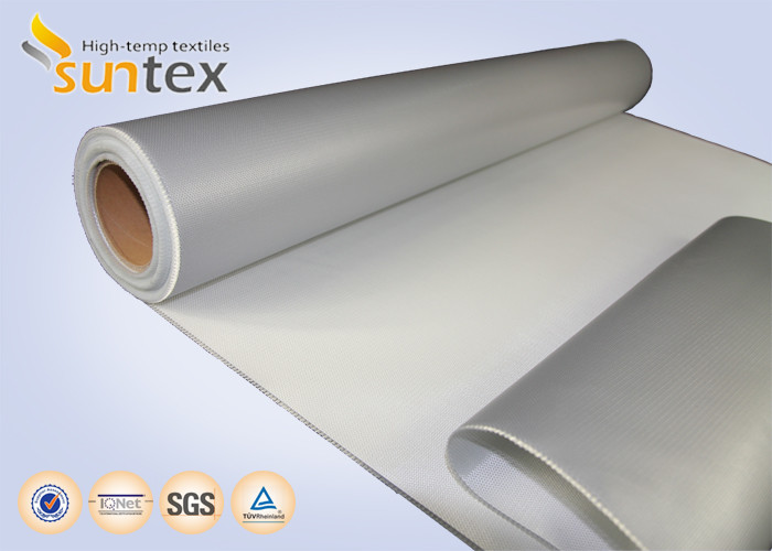 Thermal Insulation Twill/satin/plain Weave Silicone Rubber Coated ...