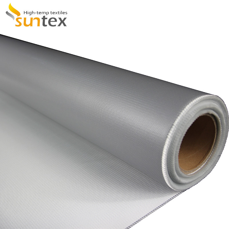 High Strength silicone rubber coated fiberglass cloth/fabric for door ...