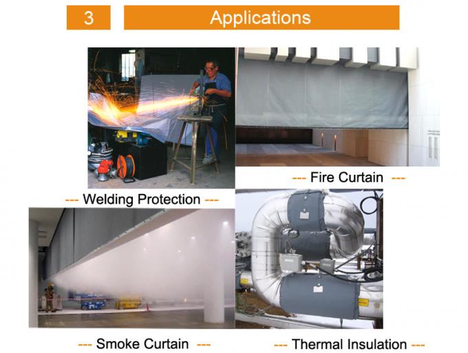 560g Silicone Cloth Fire Resistance Coating Fiberglass Fabric for ...